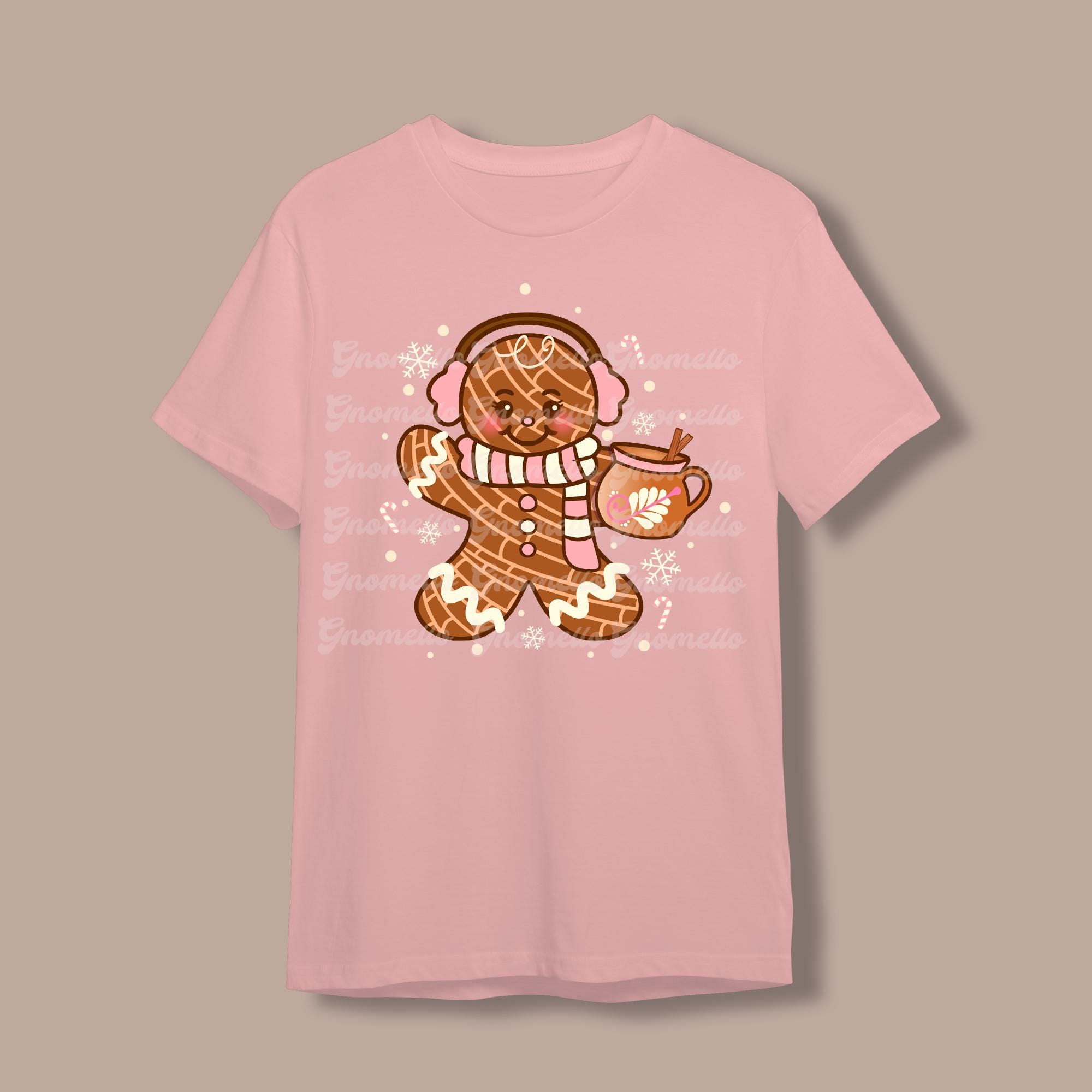 Ginger Bread Man Mexican Concha Design for Christmas, Holiday, Winter ...