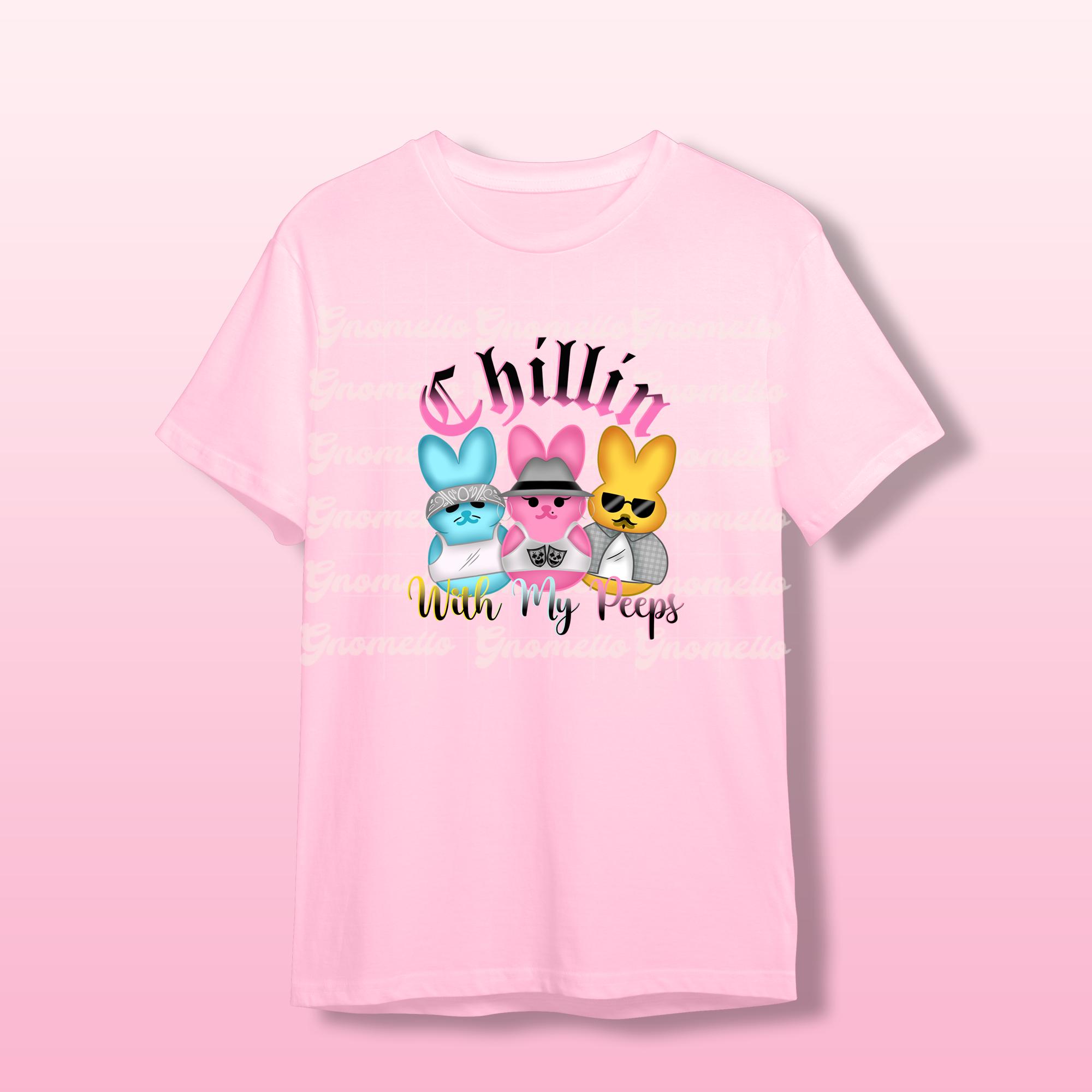 Chillin With My Peeps Funny Chola Cholo Peep Inspired Mexican Latina ...