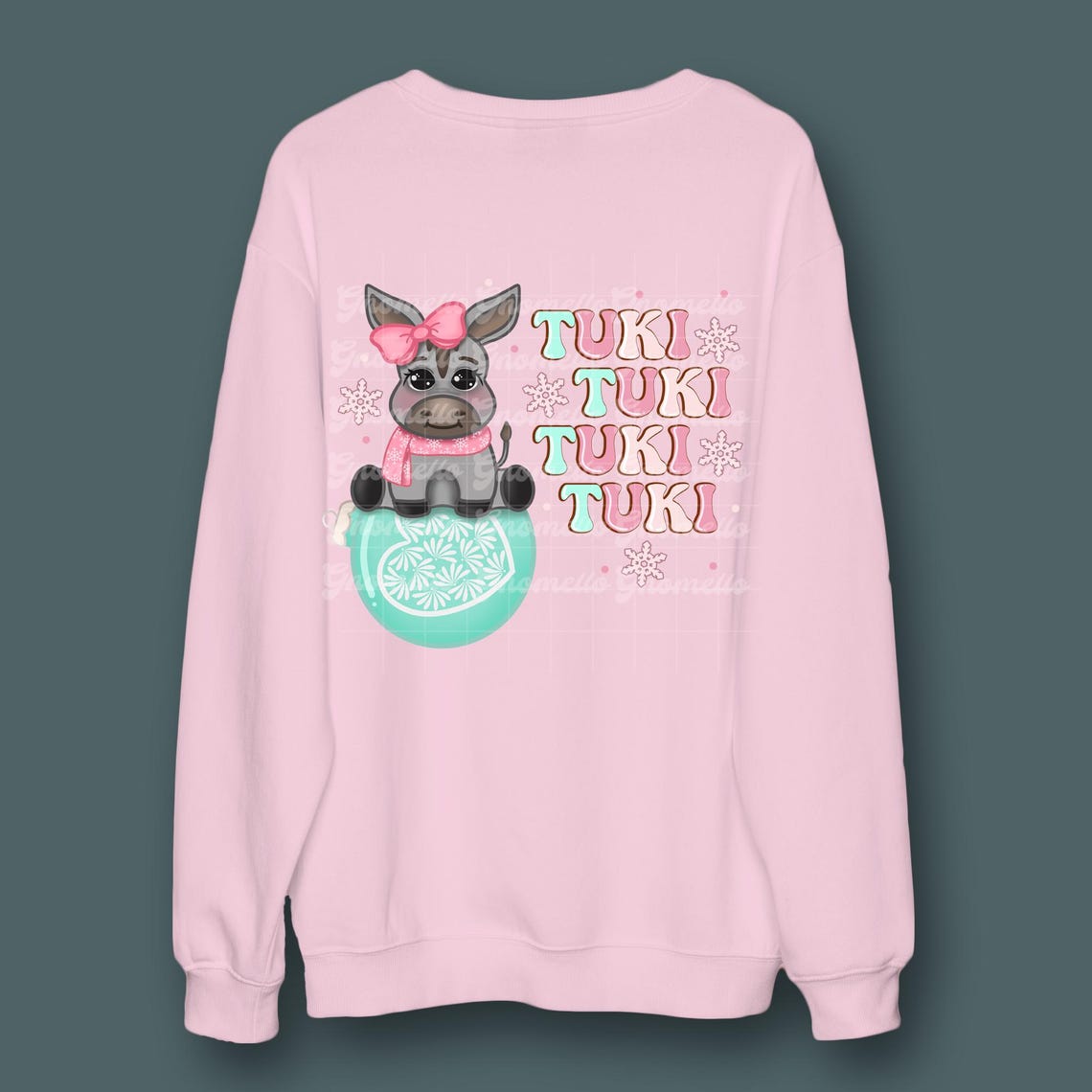 Tuki Tuki Tuki Con Mi Burrito Sabanero Donkey, Christmas, Mexican, Latina, Cute, Pastel Navidad ...