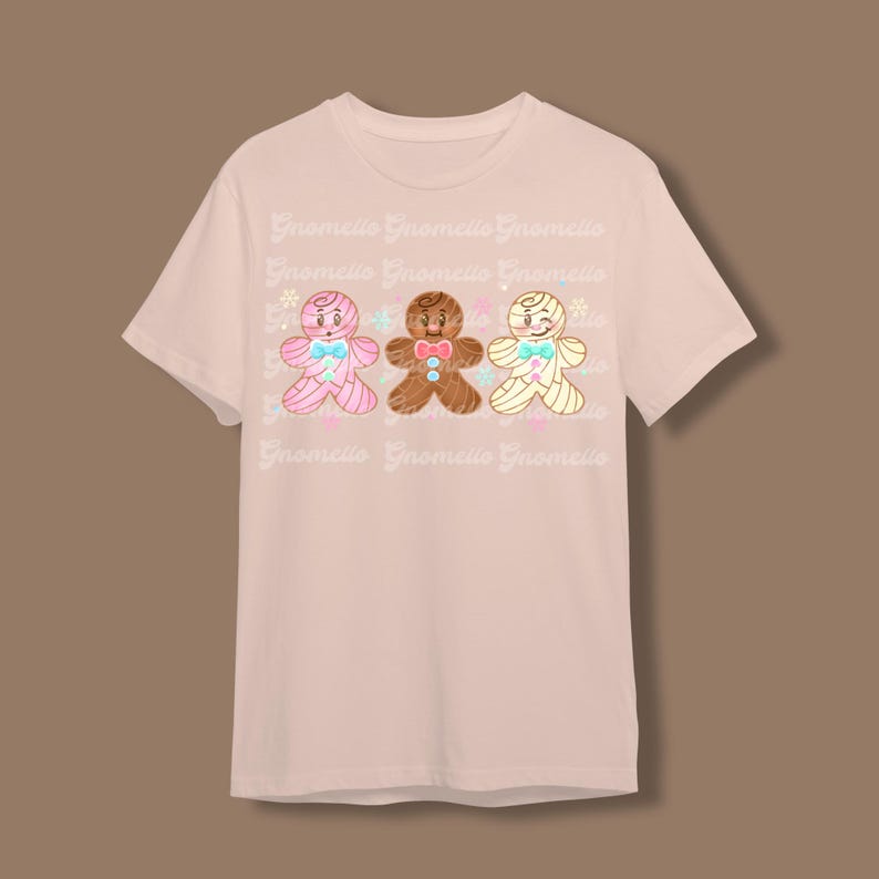 Ginger Bread Man Mexican Concha Design for Christmas, Holiday, Winter ...