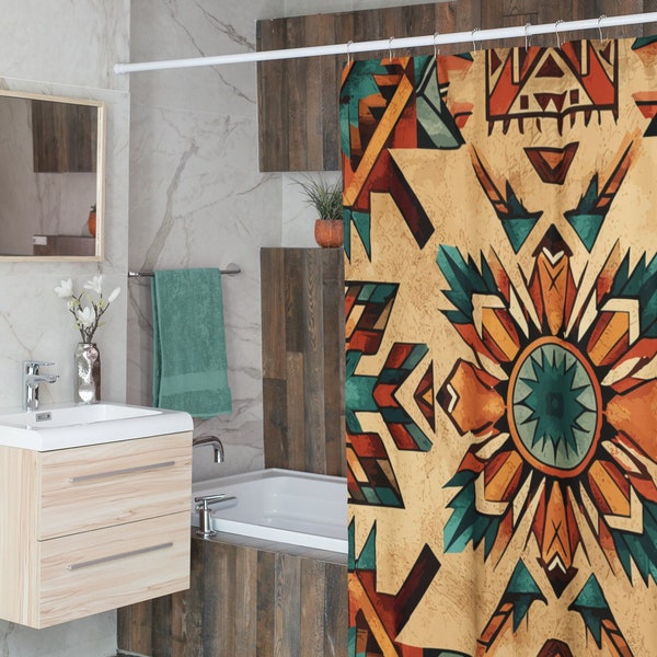 Rustic Shower Curtain - Etsy