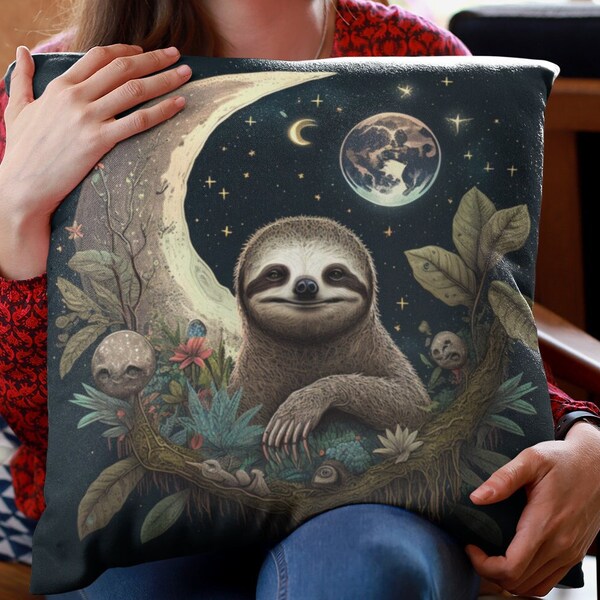 Sloth Pillow - Etsy