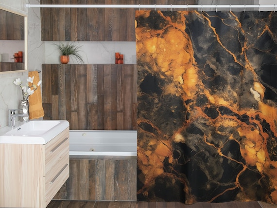 Rust Colored Bathroom