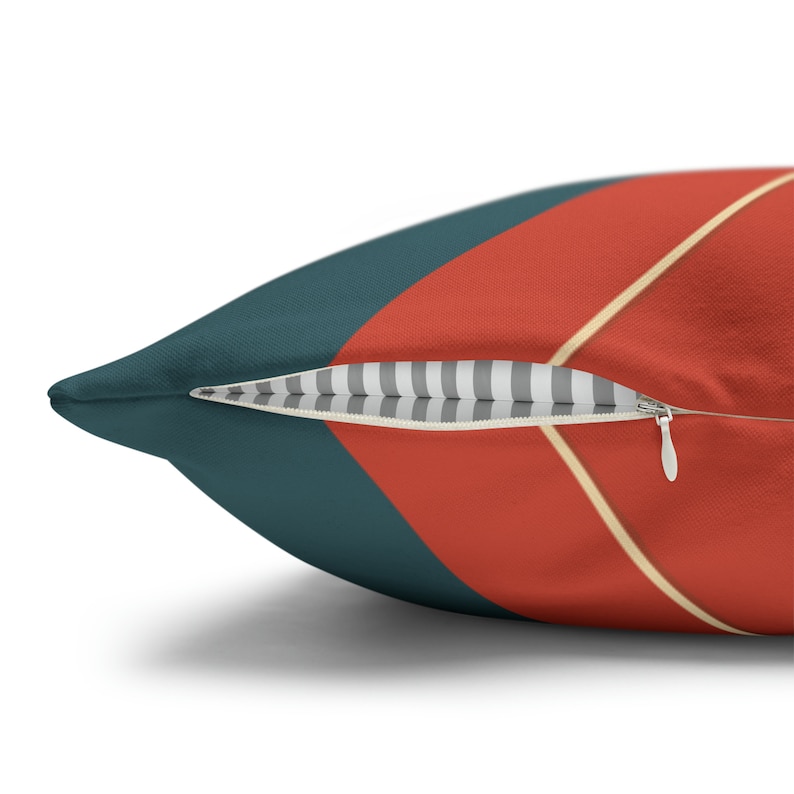 Midcentury Mod Throw Pillow Cover | Mid Mod Style Pillow Cover | Square ...