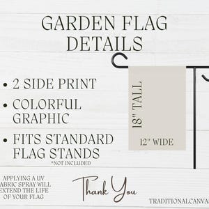 Monogram Initial Front Door Flag | Garden Welcome Flag | Farmhouse ...