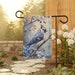 Blue Jay Garden Flag | Winter Garden Flag | Beautiful Bird Garden Flag ...