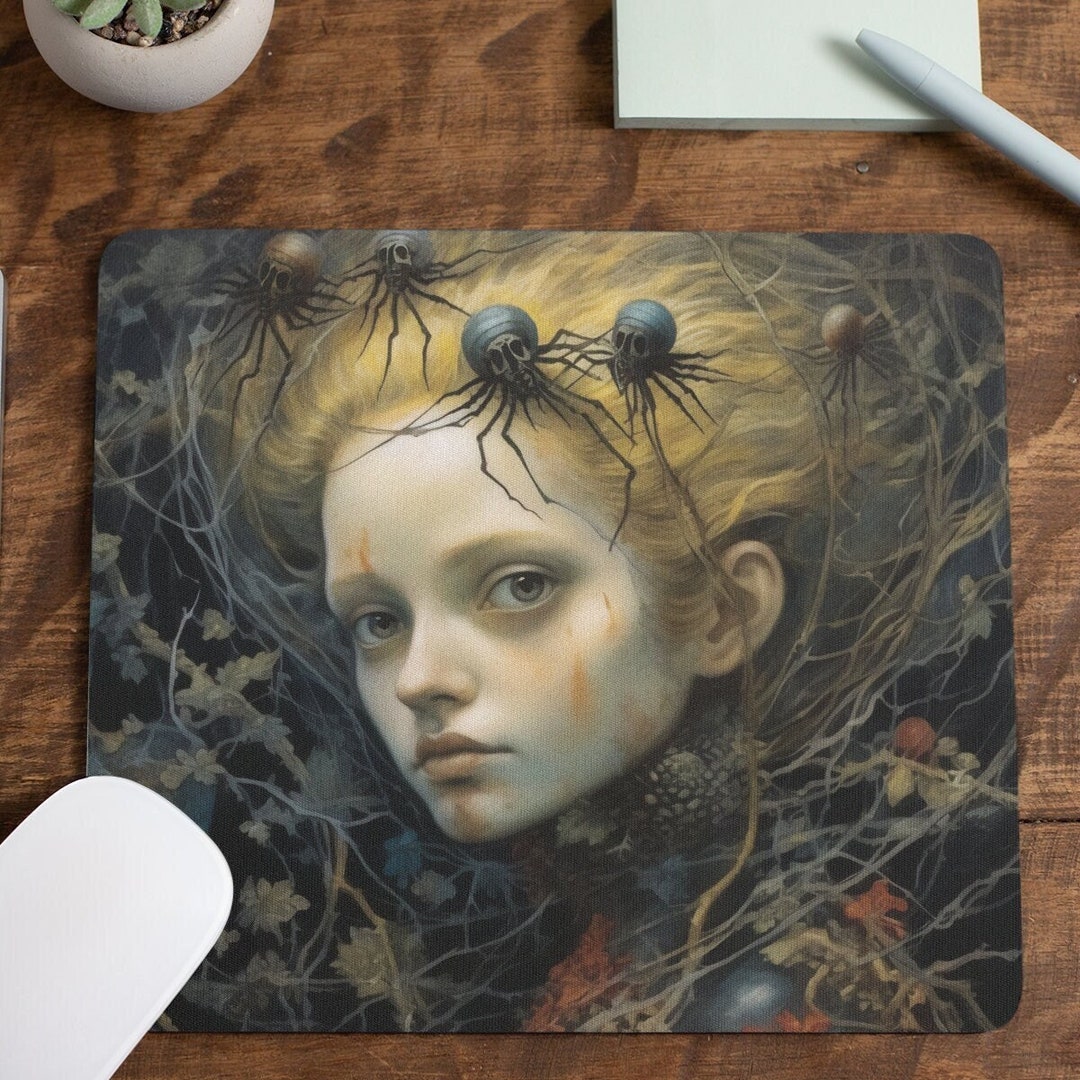 The Spider Queen Mousepad | New Office Mouse Pad | Cool Print | Fun ...