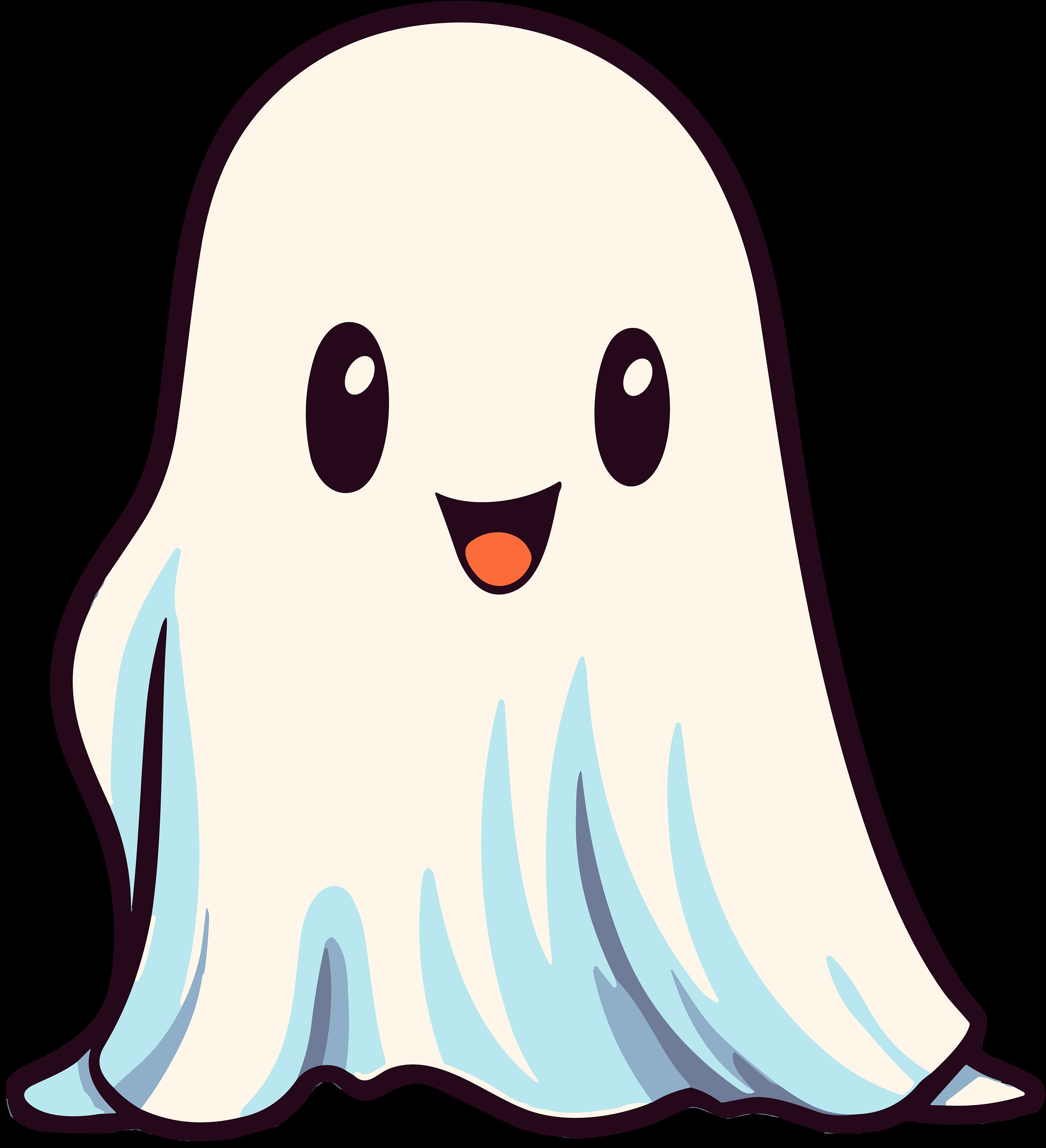 Kawaii Ghosts SVG + PNG Cricut Bundle, Fun Halloween Horror Cartoons ...