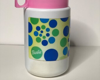 Barbie Thermos Mattel 1990 - Etsy