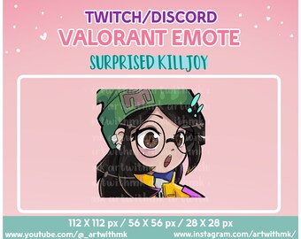 TWO EMOTES Valorant YAP Sova Emote for Twitch / Discord - Kawaii, Cute ...