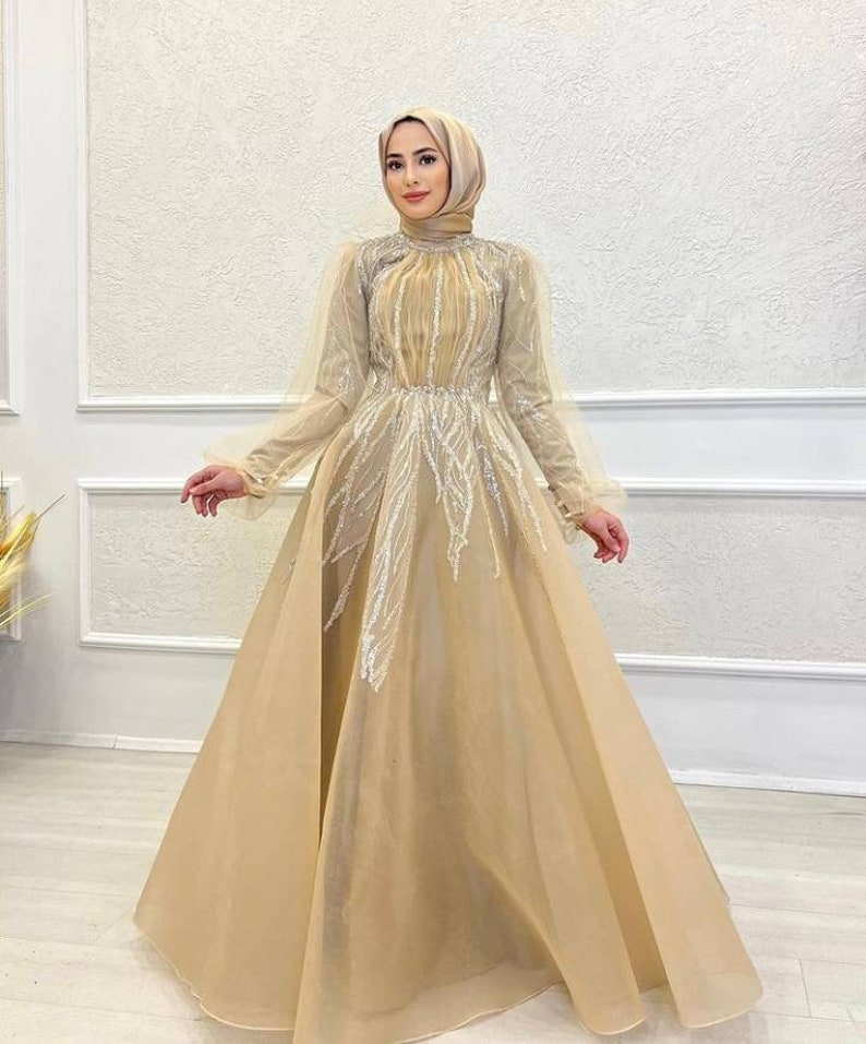 Heva Haute Couture Modest Evening Dress Collection For Muslim Etsy