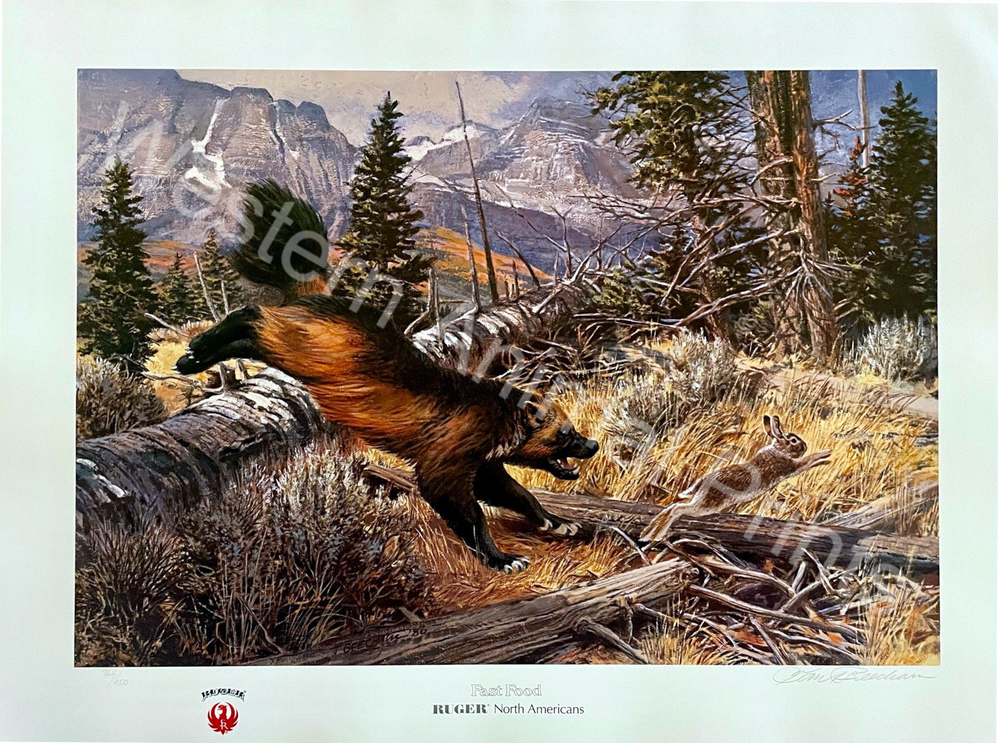 Ruger North Americas 21 - Full Collection of 21 Lithograph Prints ...