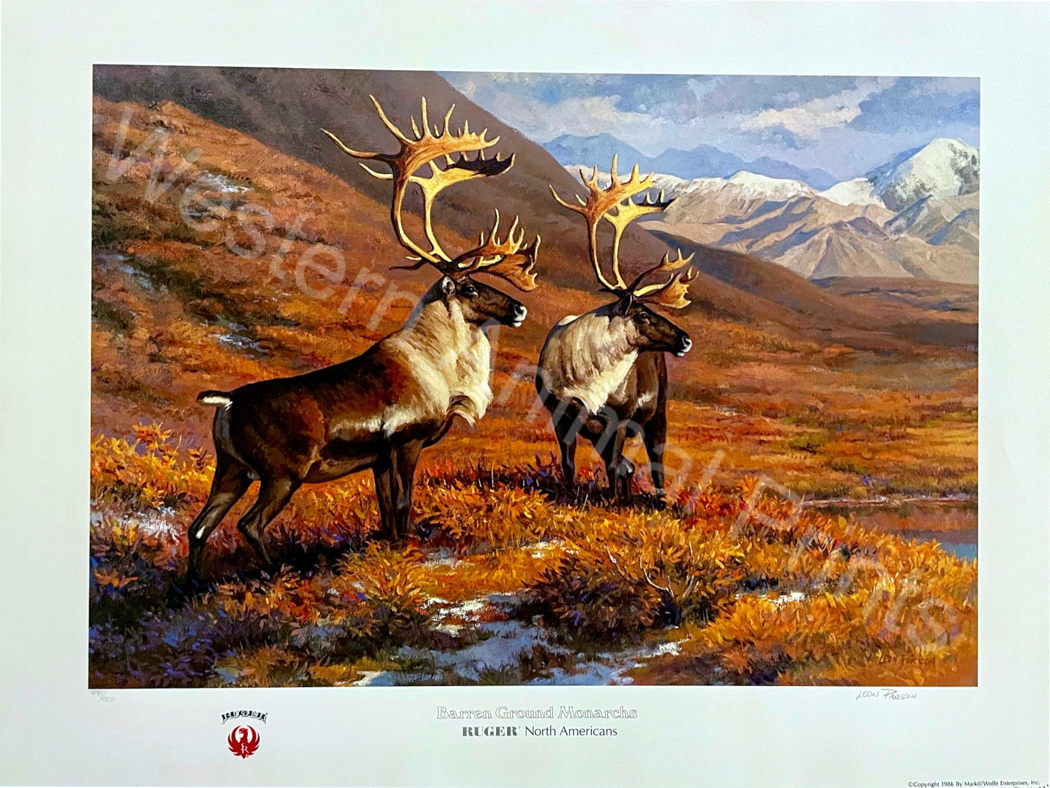 Ruger North Americas 21 - Full Collection of 21 Lithograph Prints ...
