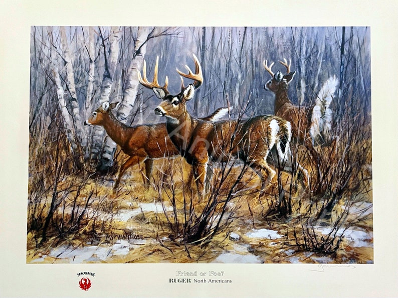 Ruger North Americas 21 - Full Collection of 21 Lithograph Prints ...