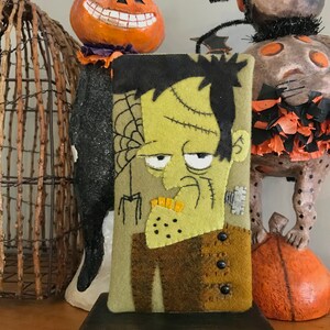 Wool Applique Pattern “frankie Stitches” - Etsy