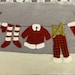 Wool Applique Pattern “winter Woolies” Wall Hanging - Etsy