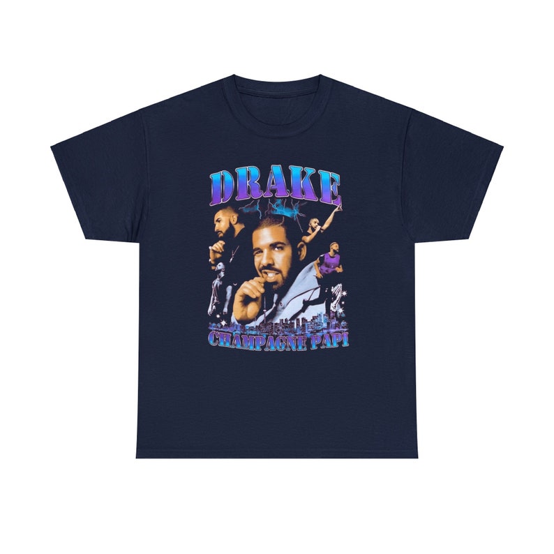 Vintage Drakes Rap T Shirt, Drakes Shirt, Champagne Papi Shirt, Rap Hip ...