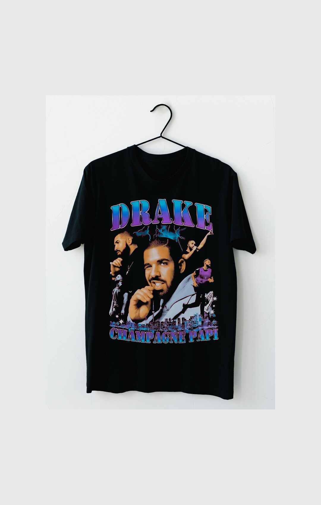 Vintage Drakes Rap T Shirt, Drakes Shirt, Champagne Papi Shirt, Rap Hip ...