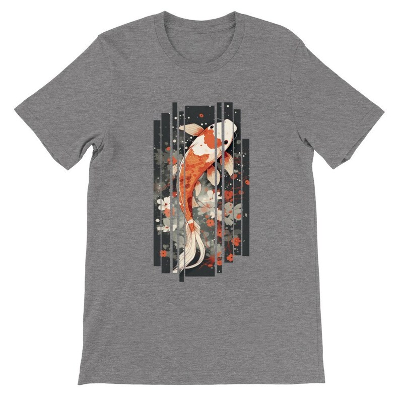 Koi T-shirt Koi Fish Shirt Fish Shirt Animal Shirt Graphic - Etsy
