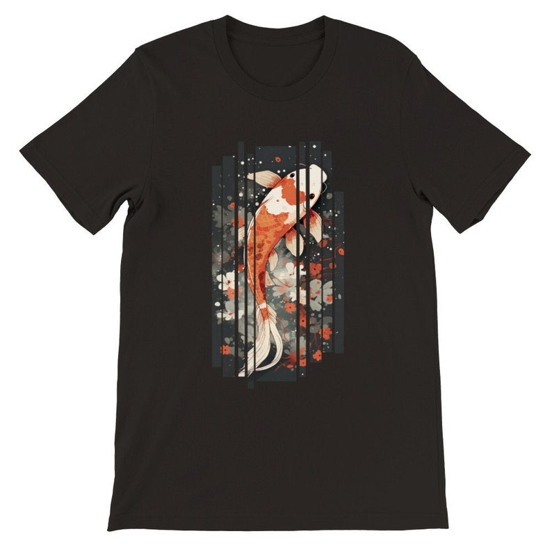 Koi T-shirt, Koi Fish Shirt, Fish Shirt, Animal Shirt, Graphic Shirt ...