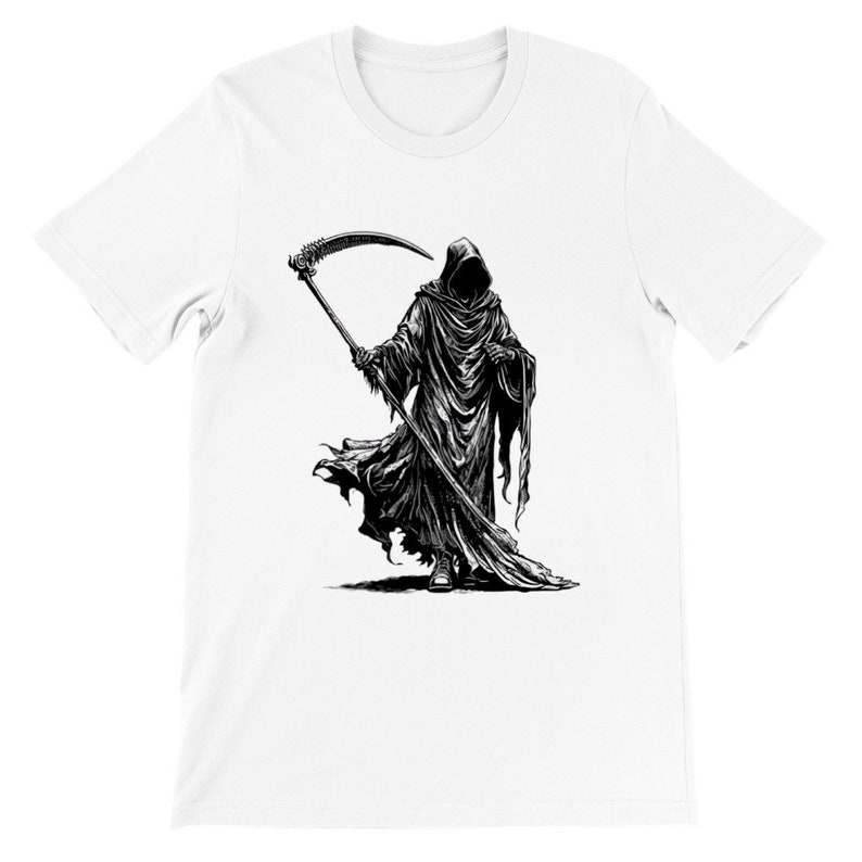 Grim Reaper T-shirt, Grim Reaper Shirt, Reaper Shirt, Death Shirt ...