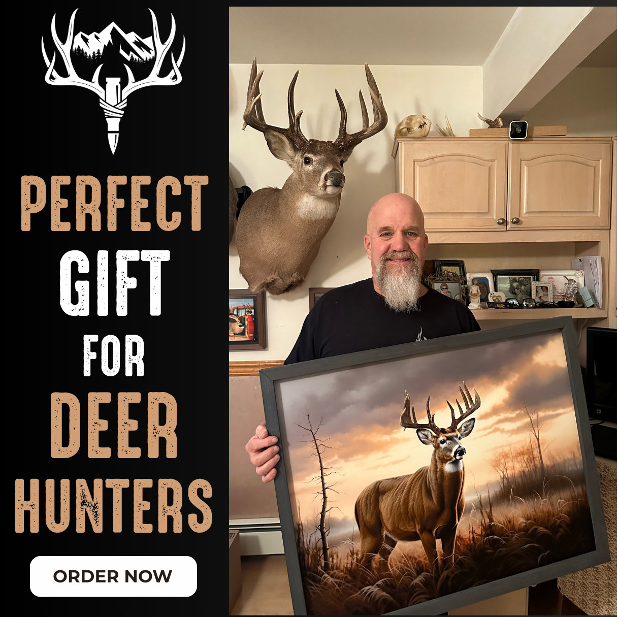 Digital Taxidermy: the Perfect Gift for Hunters - Virtual Taxidermy - Etsy