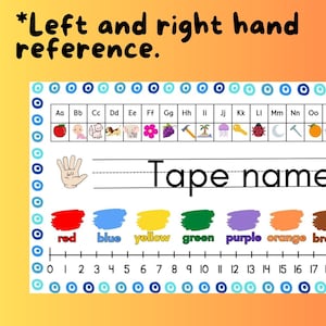 EDITABLE Name Tags.name Plates Rainbow,name Tags for School Editable ...