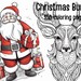 100-page Christmas Wonderland Coloring Book - Festive Scenes for Adults ...