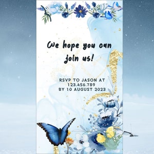 Custom Animated Wedding Invitation Video Personalized Save the Date ...