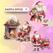 Exclusive Santa Claus PNG Graphics | Christmas Digital Download Bundle ...