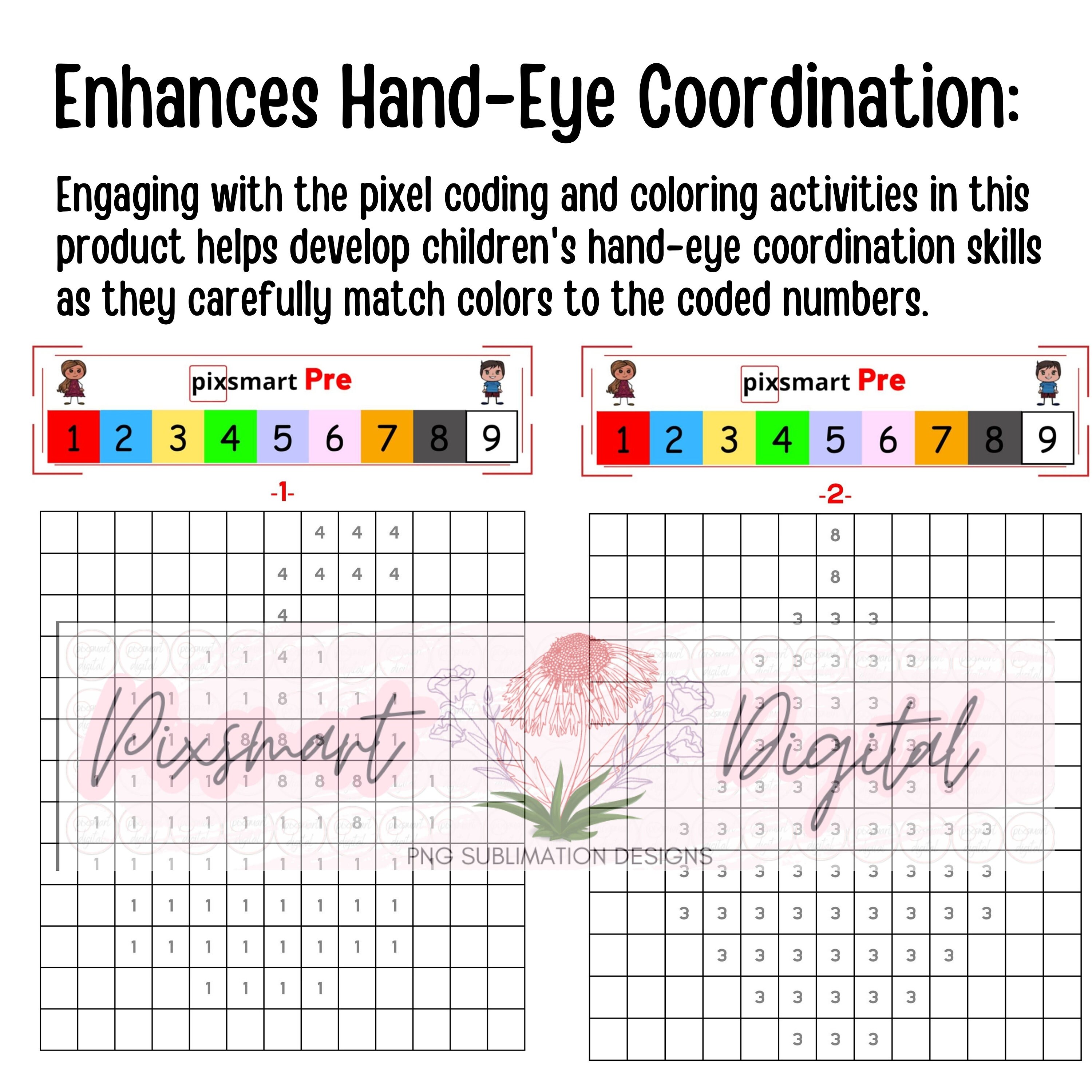 Discovering Colorful Patterns: Fun Pixel Coding Book for Kids, Kids ...