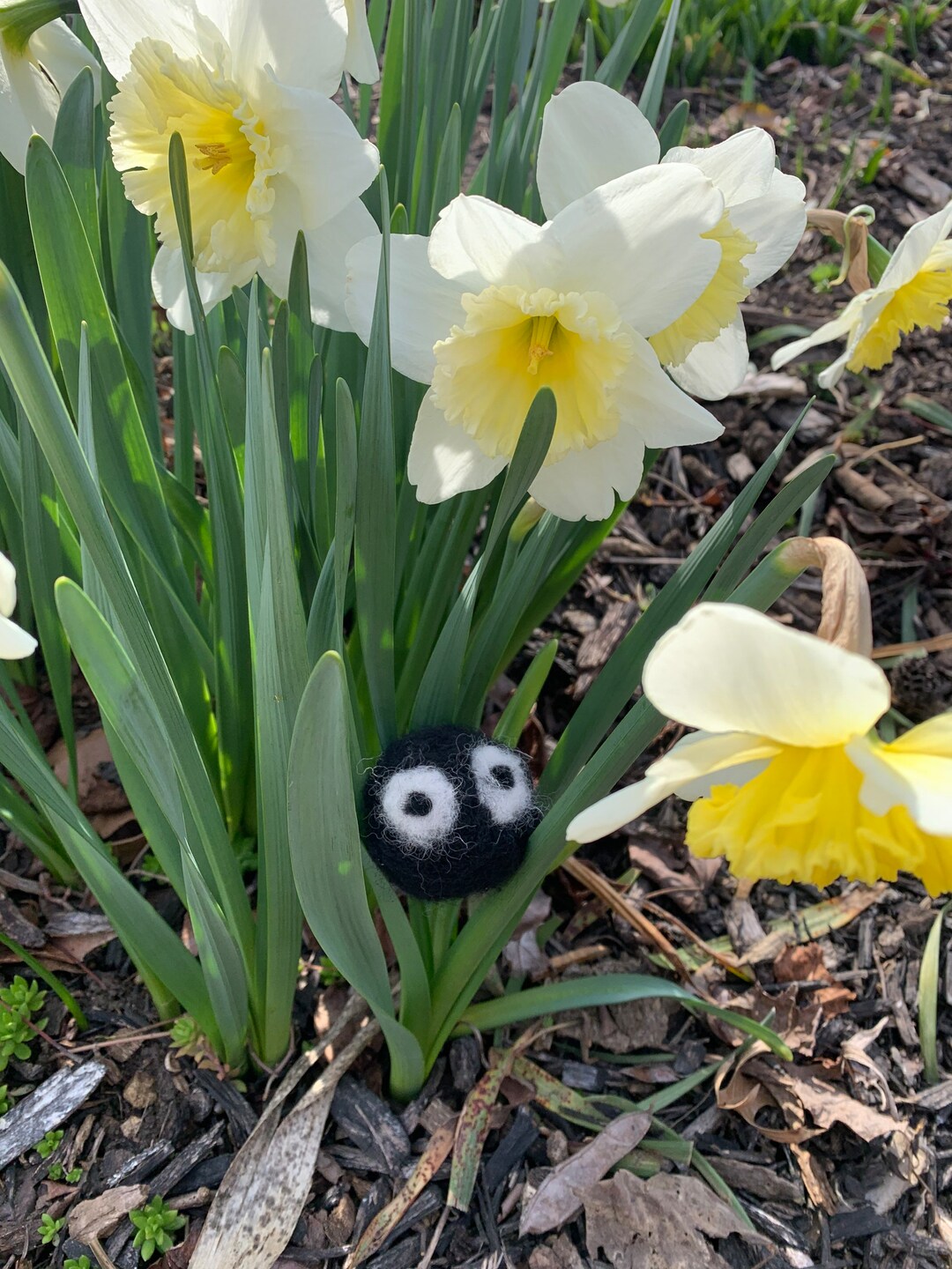 Soot Sprite/soot Spirit Wool Doll - Etsy