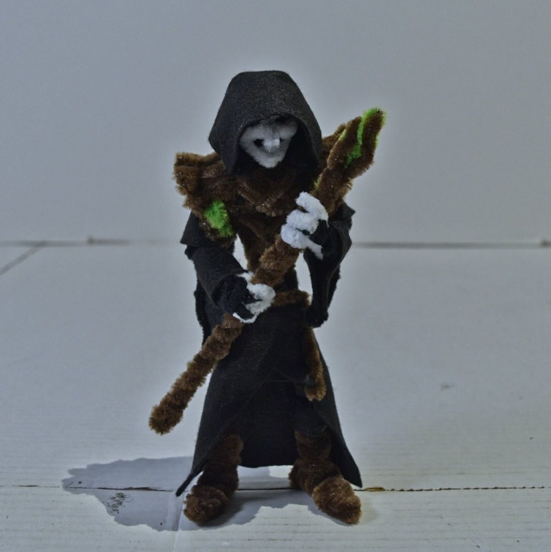Pipecleaner Action Figure (sorcerer) - Etsy