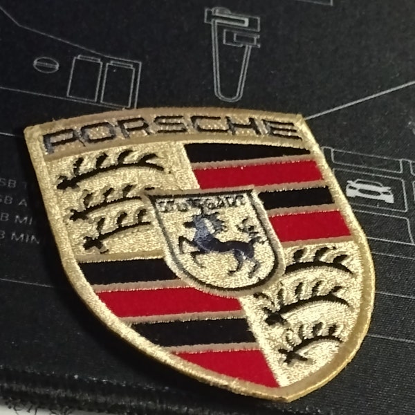 Porsche Logo Patch - Etsy