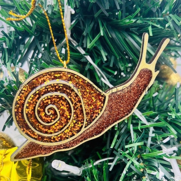 Wood Snail Decoration - Etsy