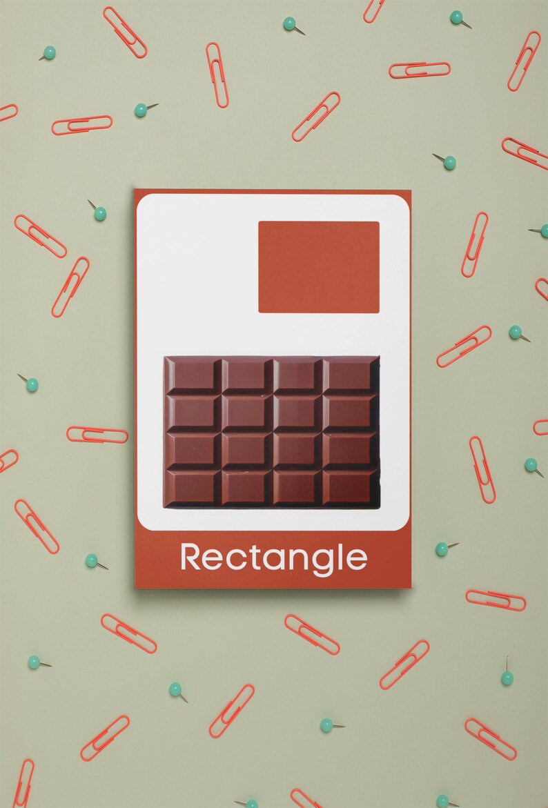 Geo Shape Flashcards Printable & Instant Download for Kindergarten ...