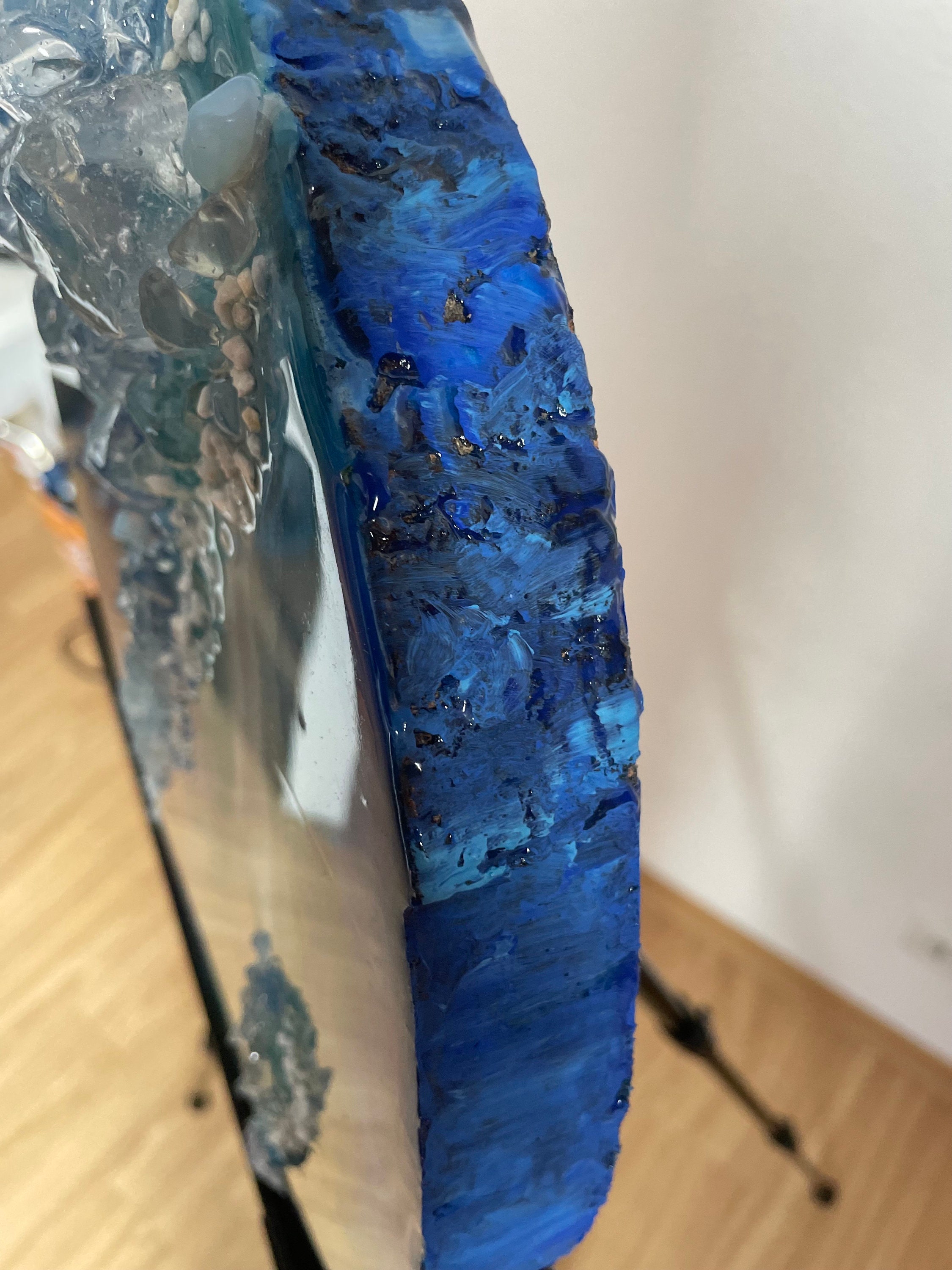 EPOXY WALL ART, Resin Ocean Art, Add Dimension to Your Walls With 3D ...