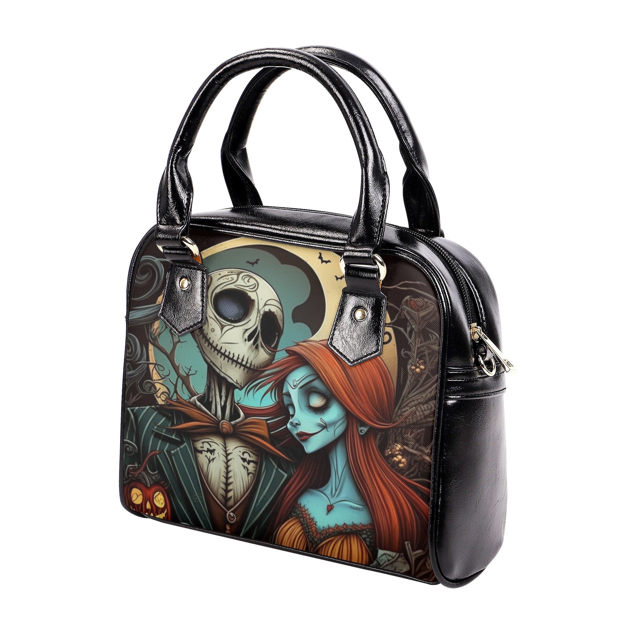 Jack and Sally NMBC Nightmare Before Christmas Shoulder Handbag - Etsy