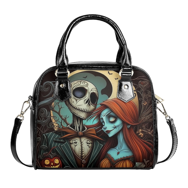 Jack and Sally NMBC Nightmare Before Christmas Shoulder Handbag - Etsy