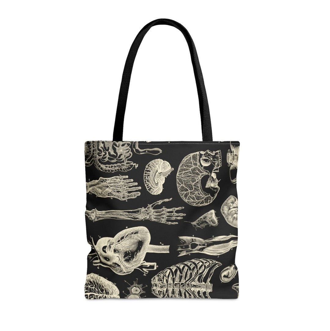 Anatomy Tote Bag, Science Gifts, Human Body Bones, Gifts for Preceptors ...