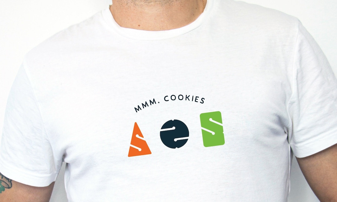 Scuba Cave Diving T-shirt With Line Holder Cookies, Mmm Cookies White ...