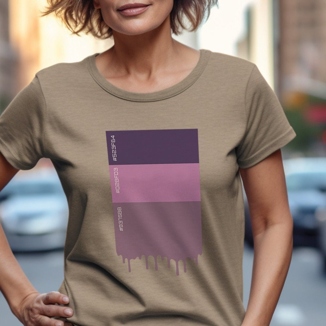 PANTONE Custom COLOR T-SHIRT Gift for an Artist, Artistic Shirt ...