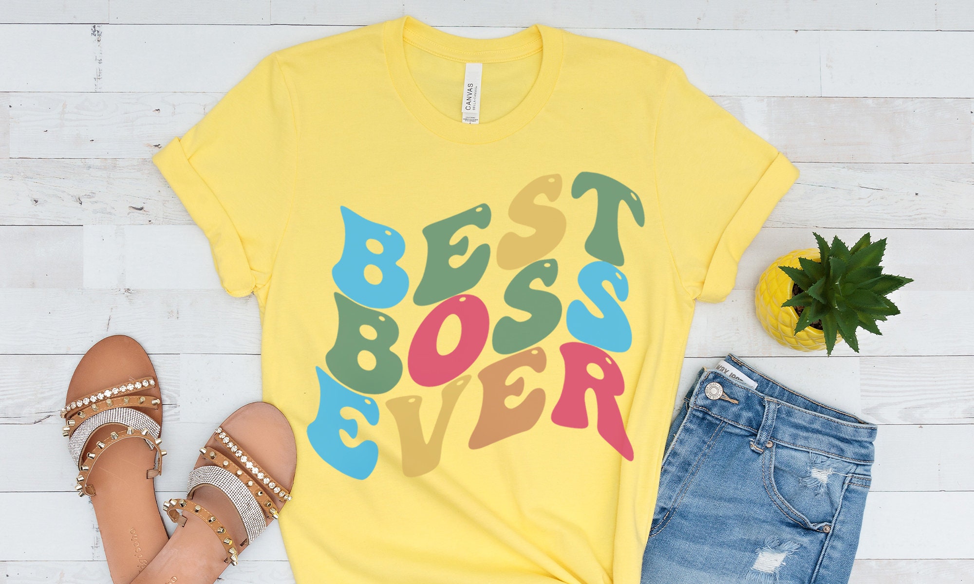 BEST BOSS SHIRT, Appreciation Gift, Leadership Tee, Gratitude Tshirt ...