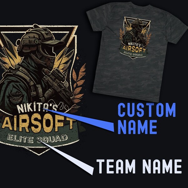 Airsoft T Shirt - Etsy