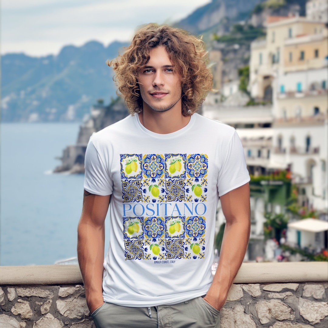 Positano Italy Shirt, Amalfi Coast Vacation Outfit, Italian Lemons T ...