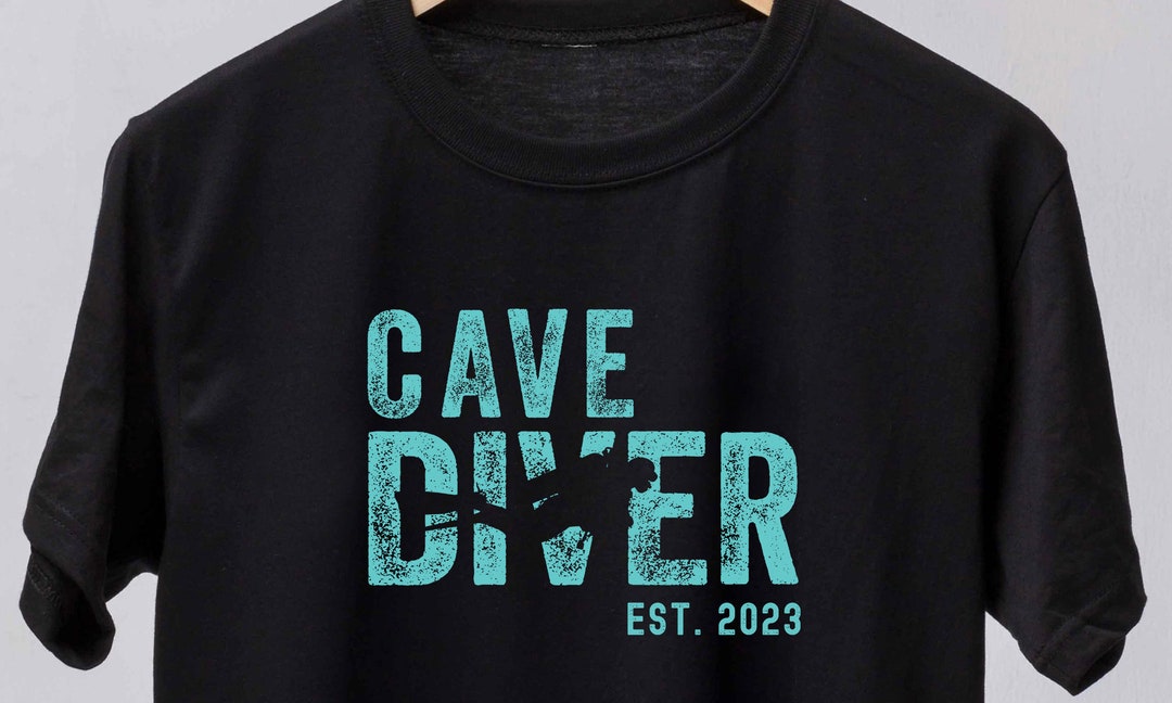 Certified Cave Diver T-shirt, Underwater Adventure Gift - Etsy