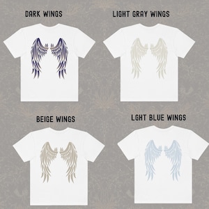 ANGEL WINGS SHIRT, Wings Shirt, Angel Wings Tee, Comfort Colors Angel ...