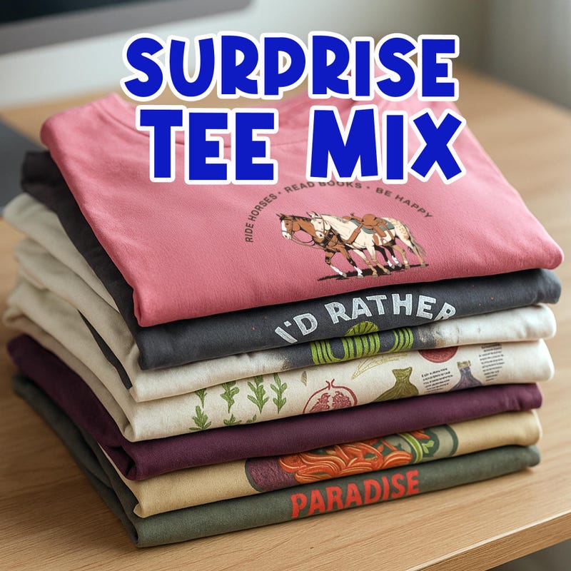 Graphic Tshirt Random - Etsy