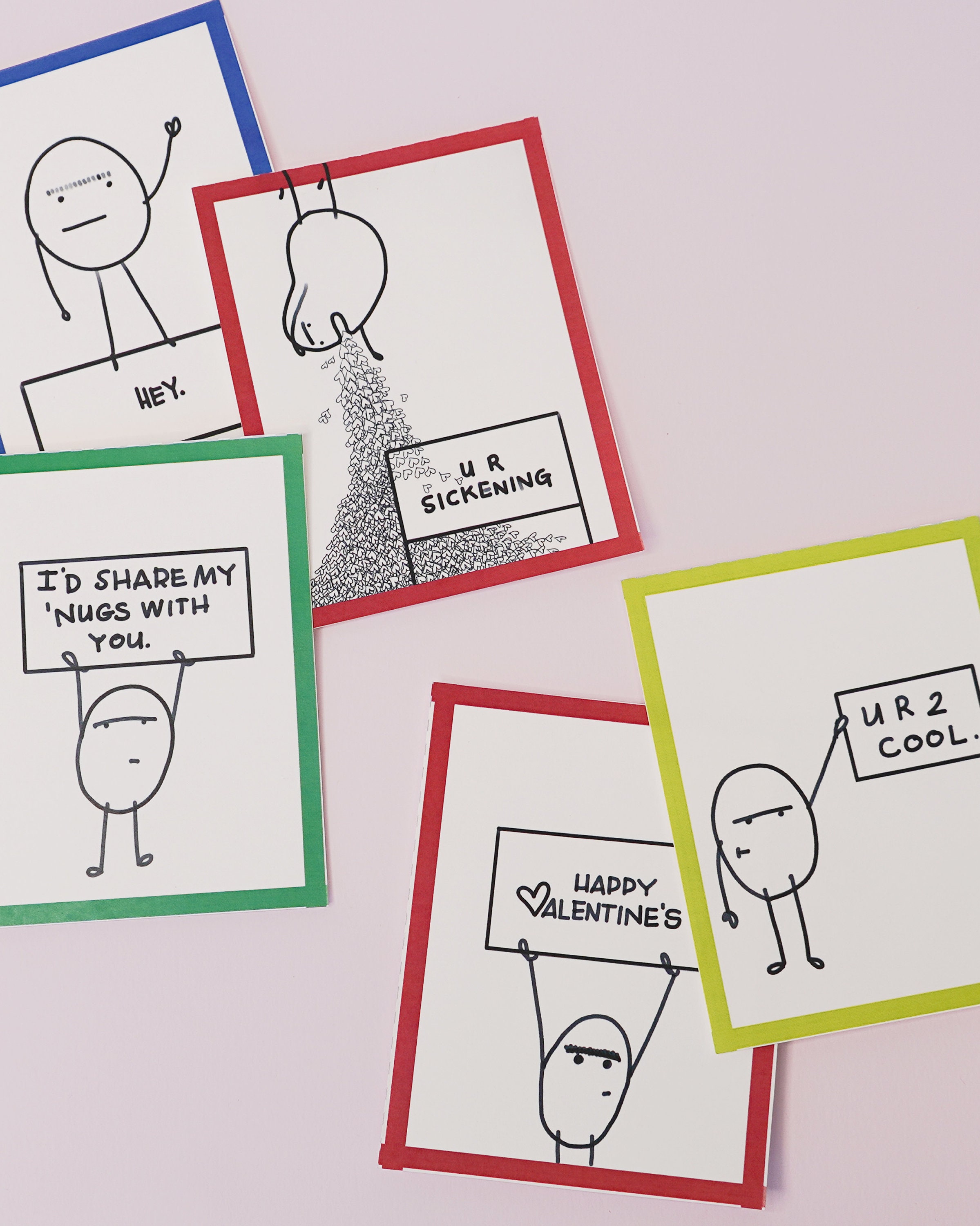 Stick Buddy Kids Printable Valentine Set pdf - Etsy