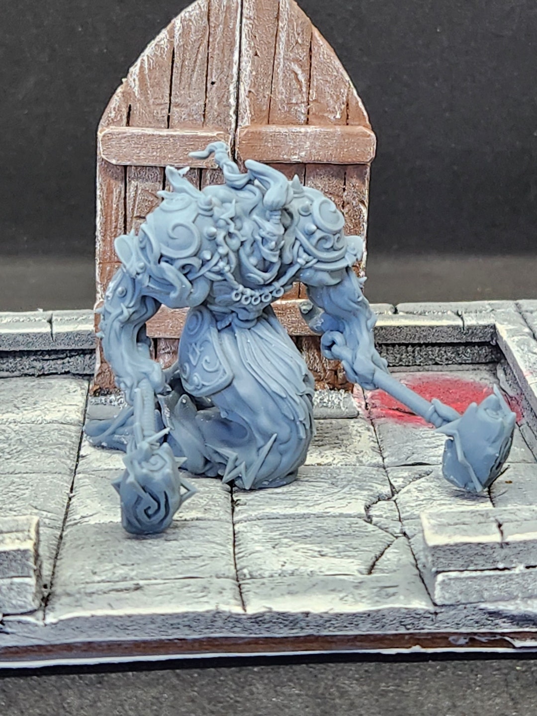 Storm Overlord From Great Grimoire, Elemental, 35mm Miniature - Etsy